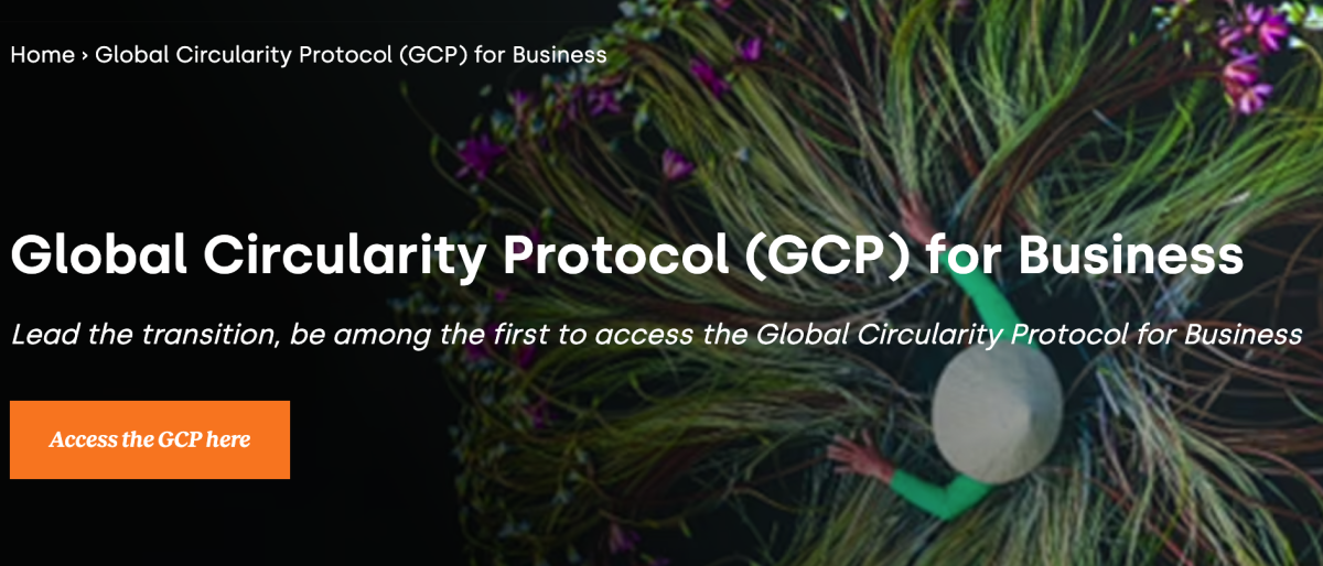 Launch of the Global Circularity Protocol (GCP) for Business | Circular X